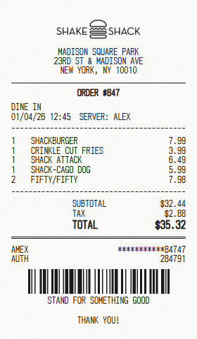 Receipt Templates | Free Receipt Generator Templates